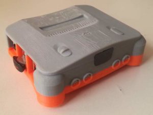 3D-printed Nintendo 64 Raspberry Pi case - N64 Squid