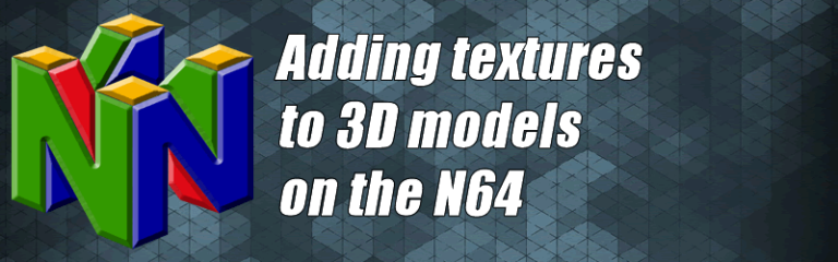 Adding textures to 3D models on the N64 - N64 Squid