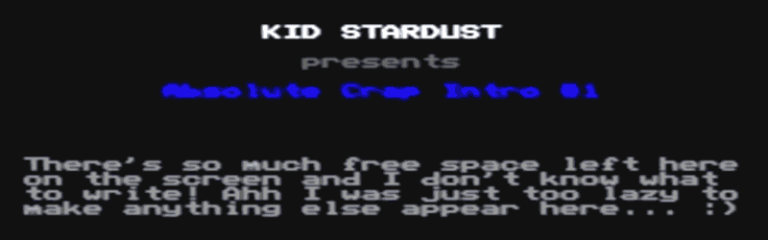 Absolute Crap Intro #1 - N64 Squid