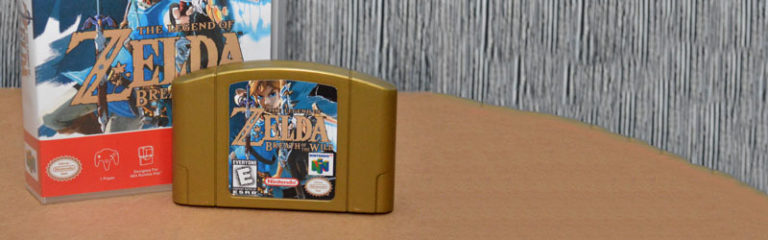 Fan-made N64 Breath of the Wild Cart - N64 Squid