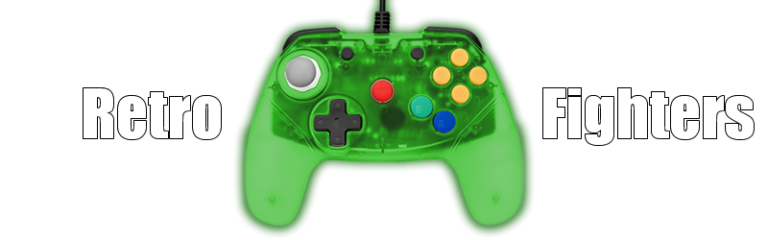 New transparent controller by Retro Fighters - N64 Squid