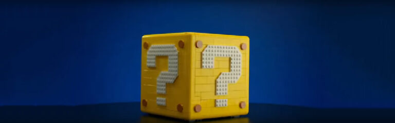 Super Mario 64 LEGO question block - N64 Squid