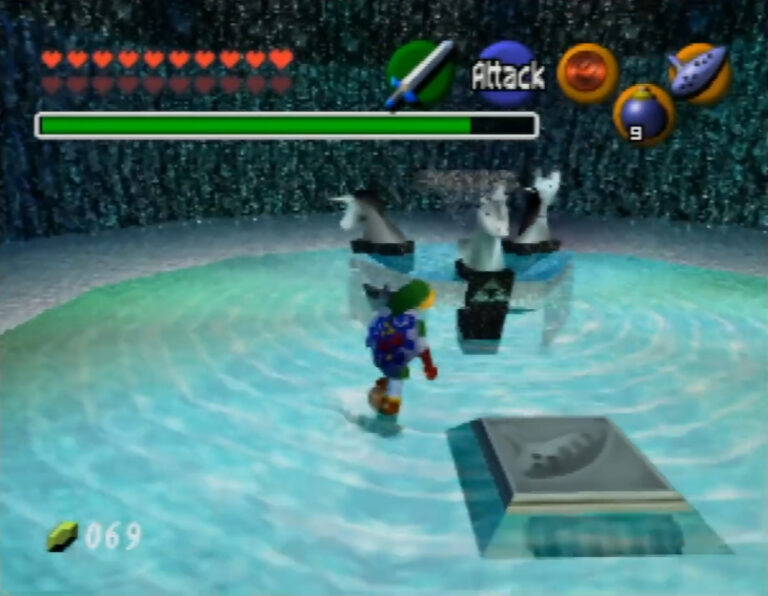 Triforce% run in Ocarina of Time - N64 Squid