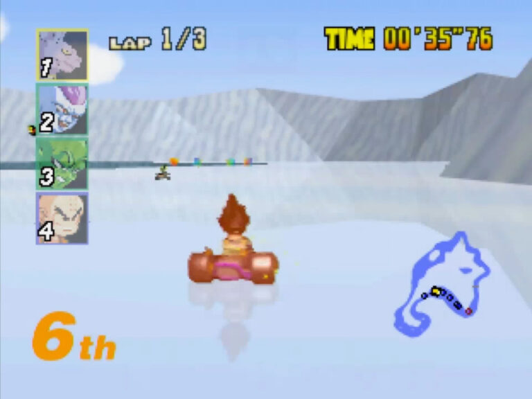 Dragon Ball Kart 64 - N64 Squid