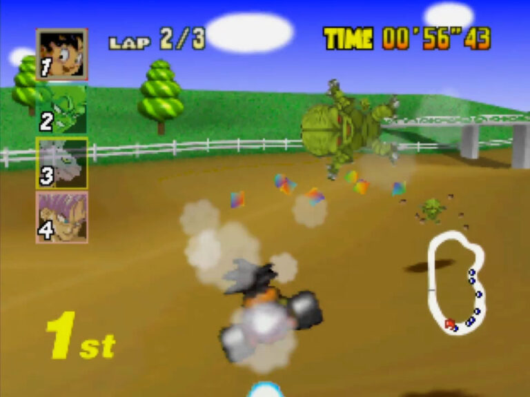 Dragon Ball Kart 64 - N64 Squid