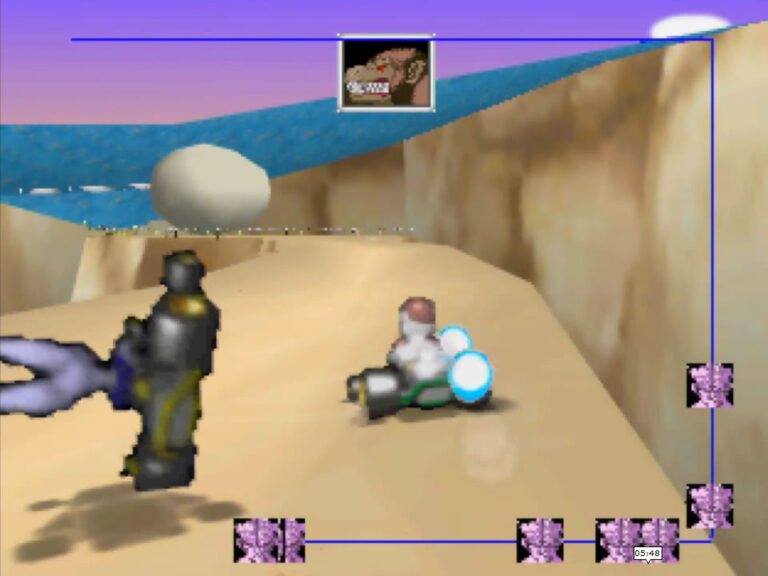Dragon Ball Kart 64 - N64 Squid