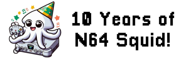 N64 Squid - Squidgy Nintendo 64 articles, now in 3D!